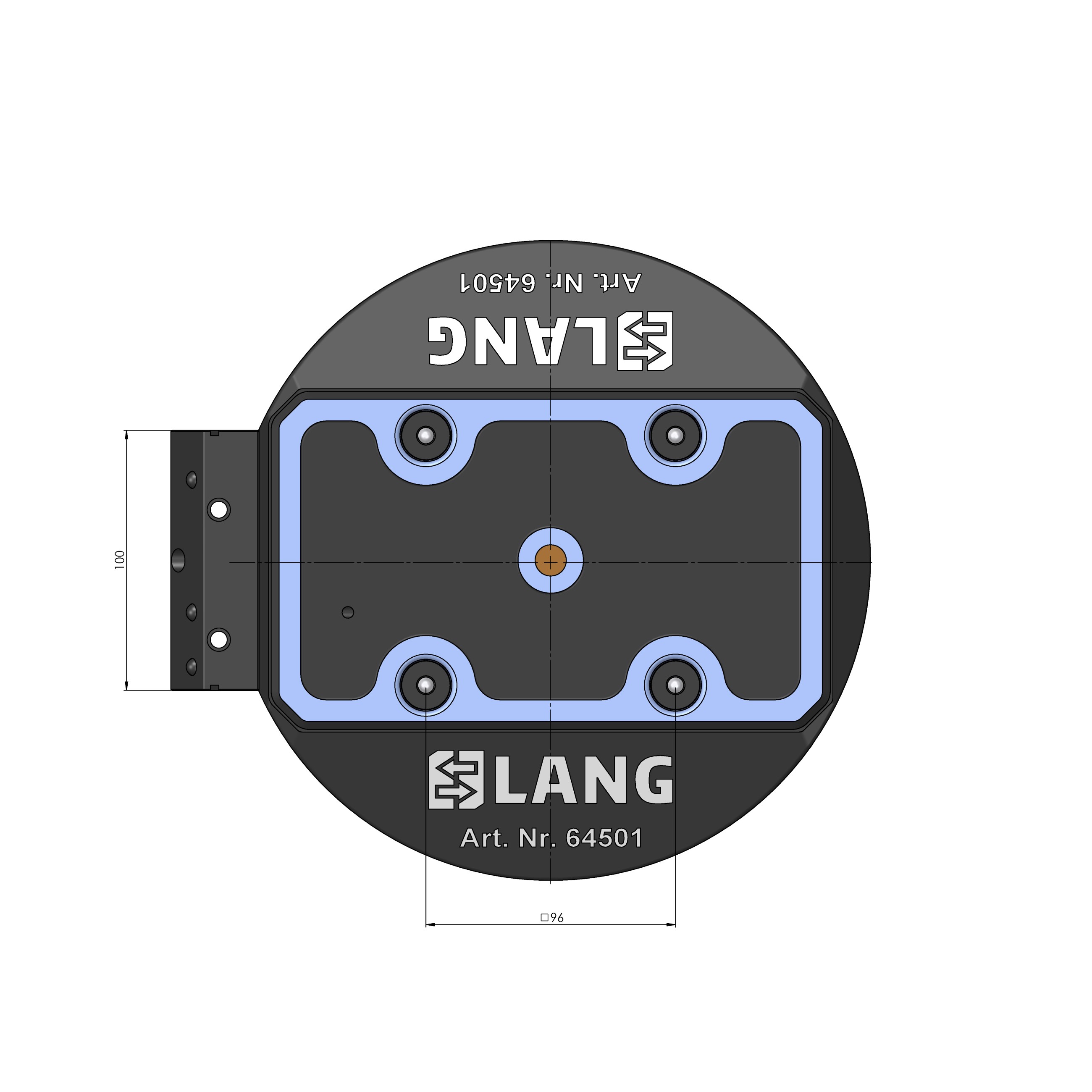 64500: RoboTrex Automation zero point clamping system | LANG Technik